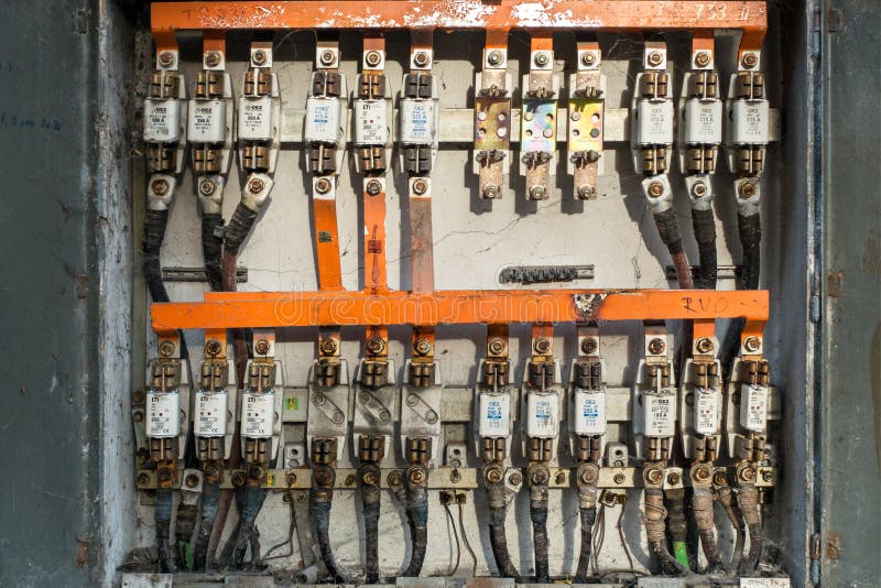 Electrical junction box editorial stock image. Image of power - 173015109