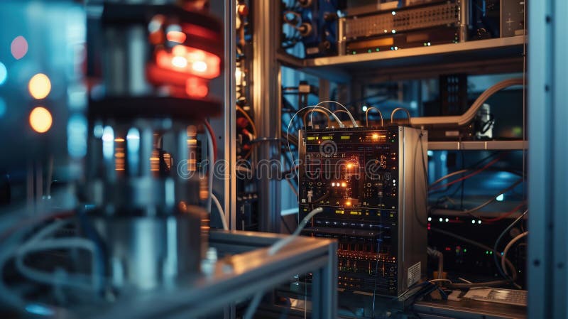 Quantum Computer in the Laboratory: Image of a Quantum Computer ...