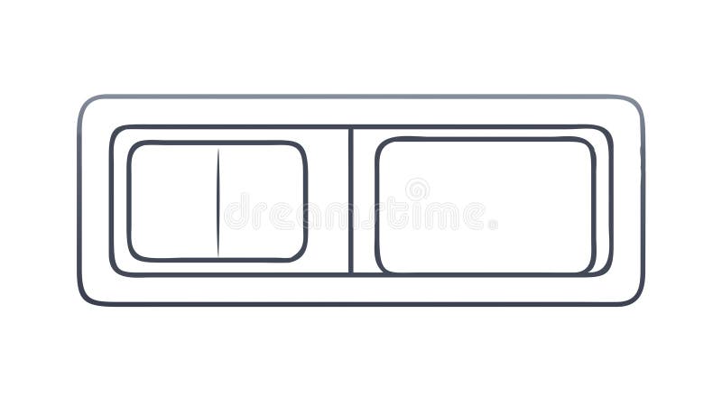 Electrical Light Switch Outlet Vector Icon Graphic, Vector Design ...