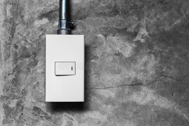 Electrical light switch stock image. Image of light, background - 32713119