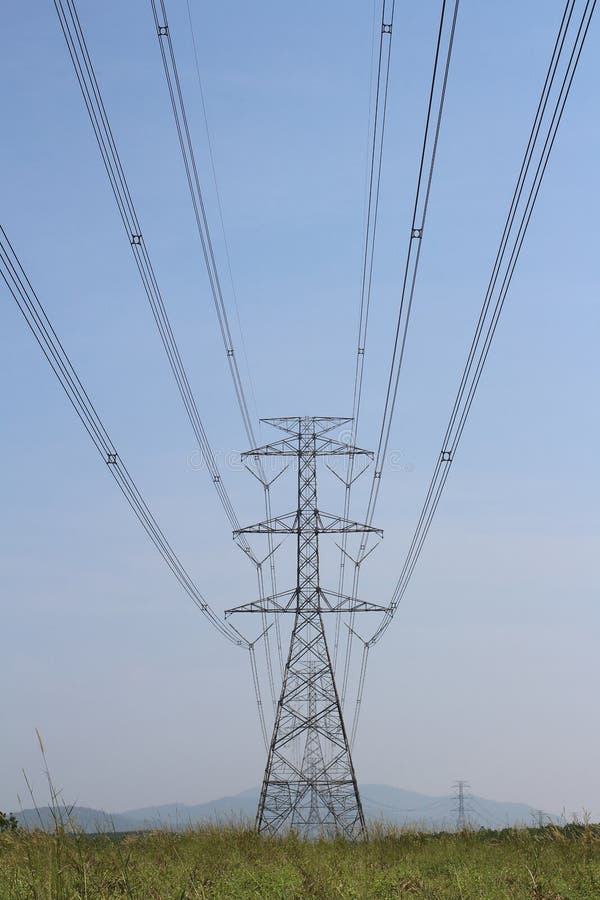 Electrical line stock image. Image of background, main - 52815243