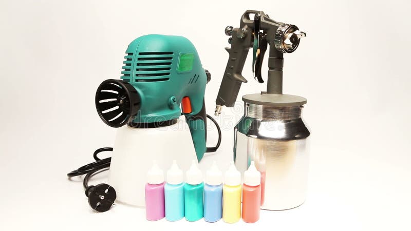 Electrical and Mechanical, Manual Spray Gun for Pulverization of Color ...