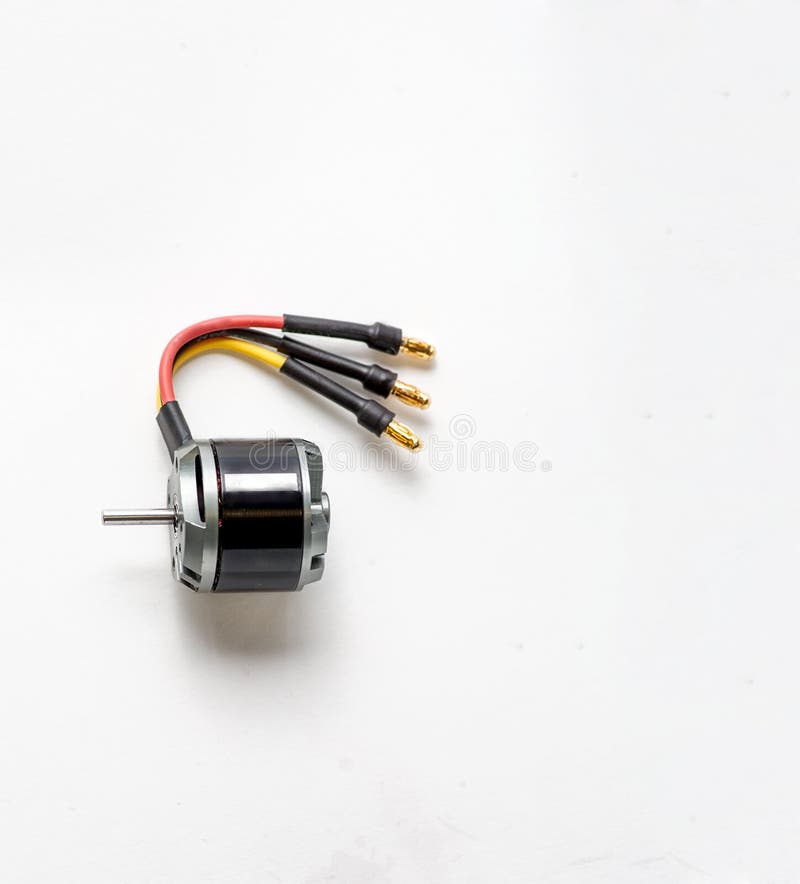 Electrical Micro Motor Using DC for Models of Aircraft Stock Photo ...