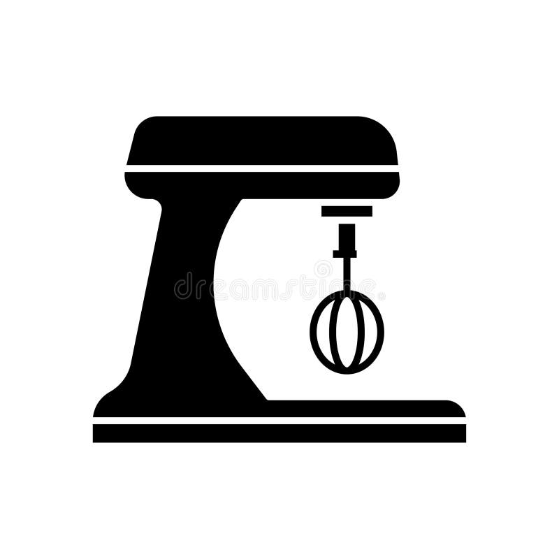 Electrical Mixer Icon on Trendy Design Stock Vector - Illustration of ...