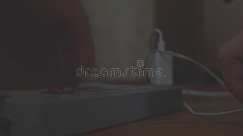 Electrical Multi Socket Adapter Connecting, Powering Multiple Devices ...