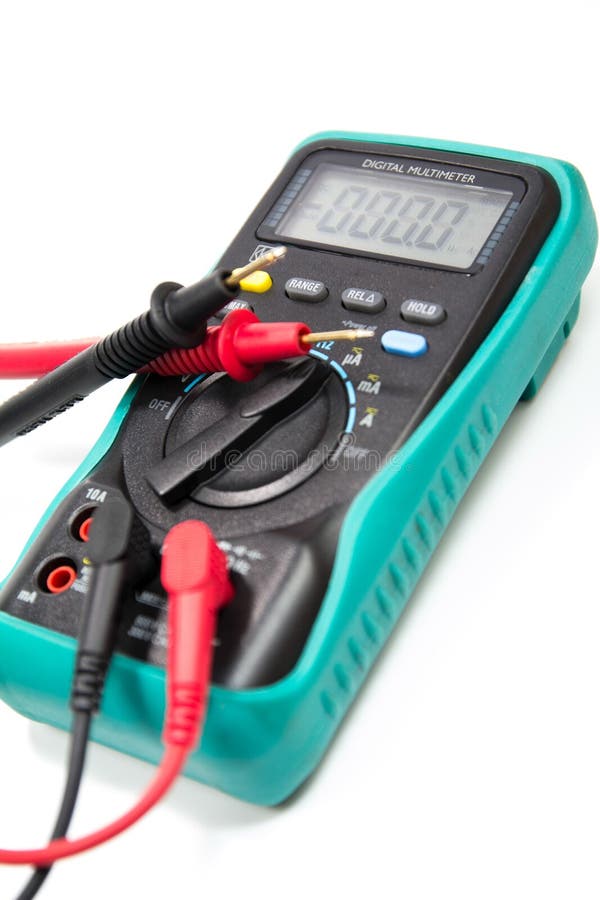 Electrical Multimeter stock image. Image of isolated - 36233453