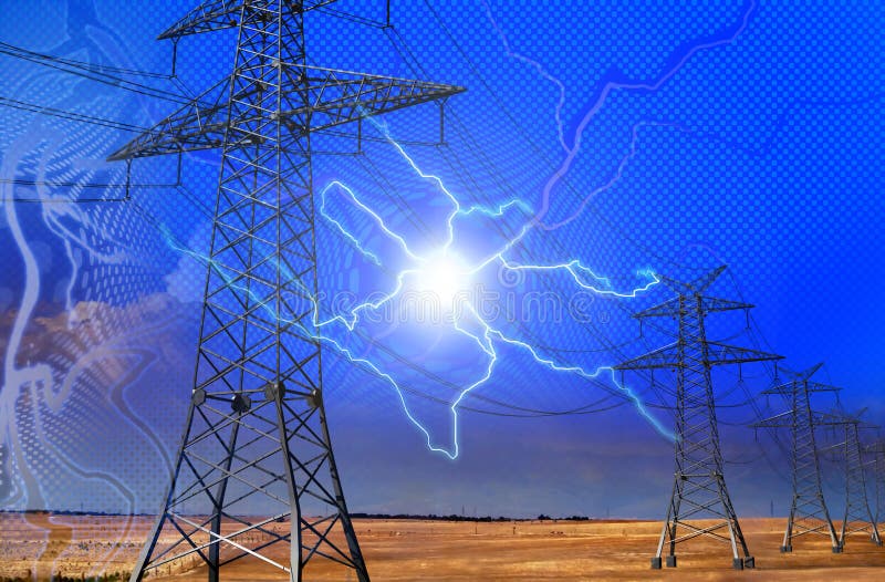 Electrical net stock illustration. Illustration of voltage - 13114795