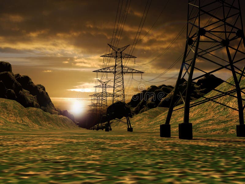 Electrical net stock illustration. Illustration of resource - 13116093