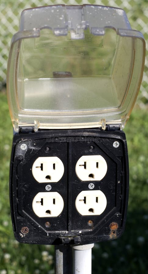 Electrical Outlet stock image. Image of industrial, interior - 11643095