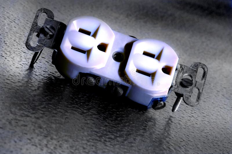 Electrical Outlet stock image. Image of power, electronic - 1161983