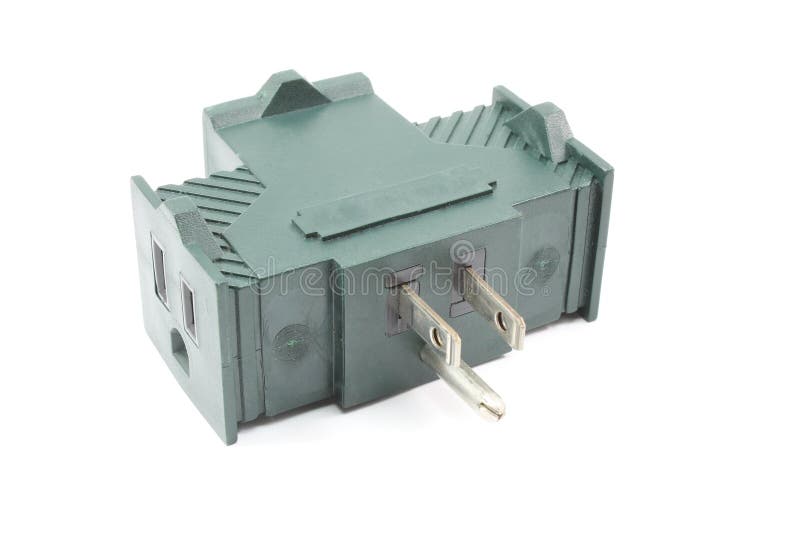 Electrical outlet adapter stock image. Image of power - 10478333