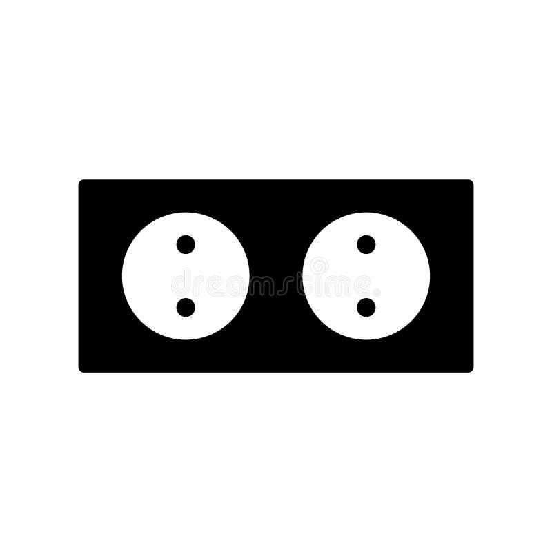 Electrical Outlet - Electric Symbol Icon Vector Design Template Stock ...