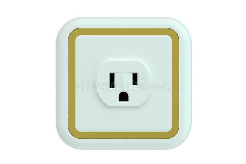 Electrical outlet stock illustration. Illustration of connection - 57962648
