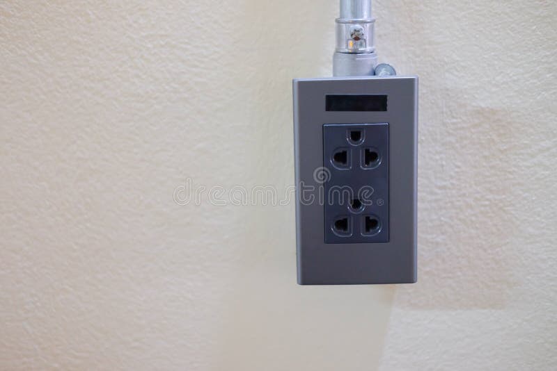 Electrical outlet plug stock photo. Image of energy - 100200562