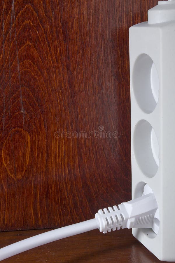 Electrical Outlet with Plug Stock Image - Image of tools, voltage ...