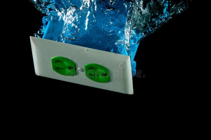 Electrical power oulet stock photo. Image of wall, current - 7110372