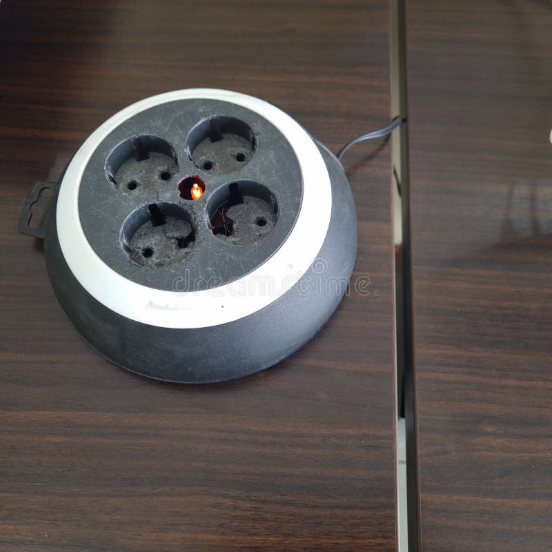 Electrical Outlets that are Old and Starting To Break Stock Image ...