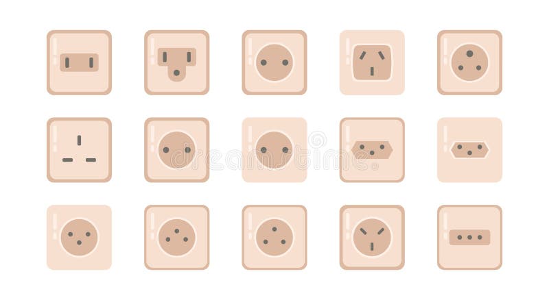 Plug Configurations Stock Illustrations – 28 Plug Configurations Stock Illustrations, Vectors ...