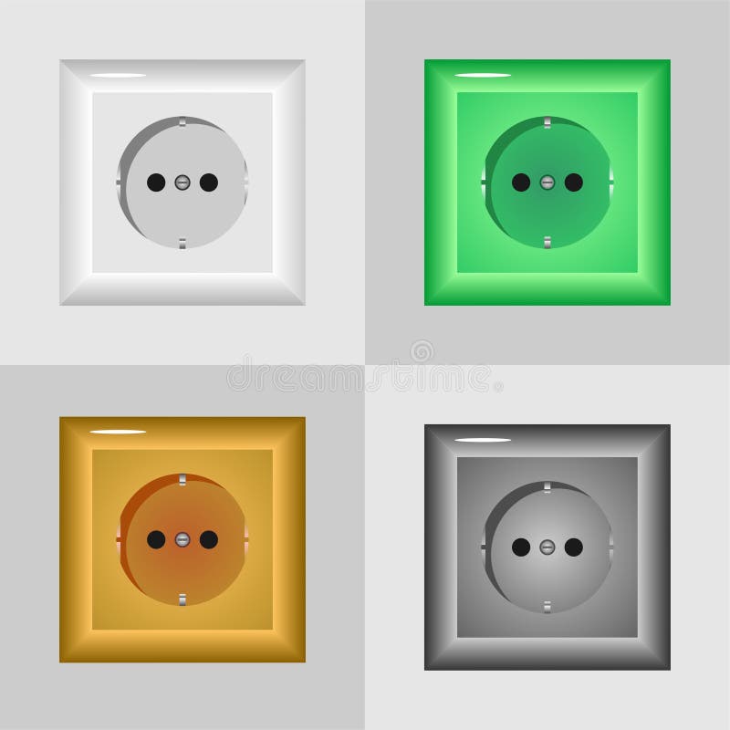 Electrical Outlets Stock Illustrations – 316 Electrical Outlets Stock ...