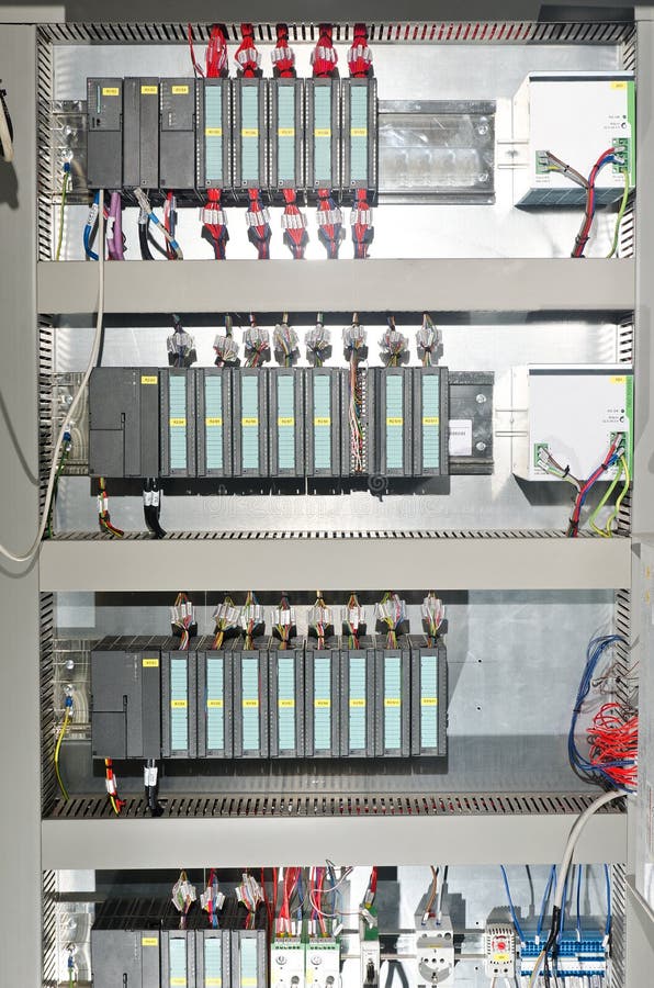 Rail Terminal Box stock photo. Image of fuse, controller - 34812020