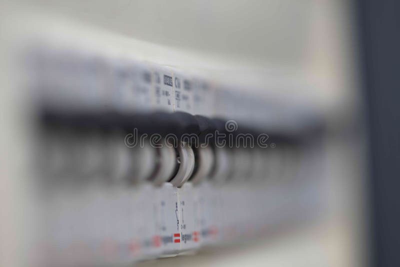 New Modern Plastic Electrical Panel Houses Editorial Photography ...