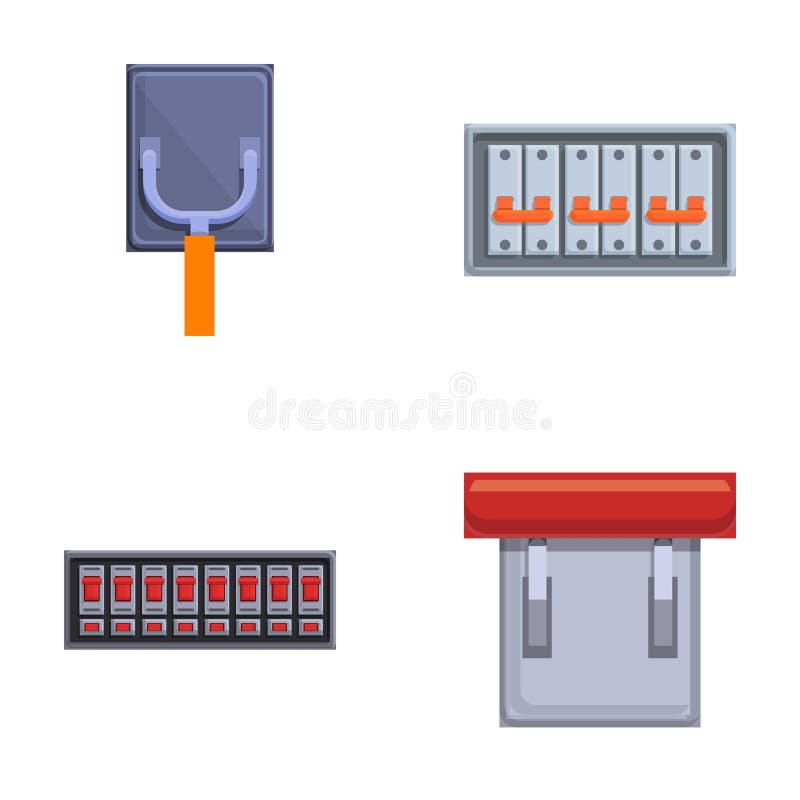 Cartoon Electrical Panel Stock Illustrations – 1,801 Cartoon Electrical ...
