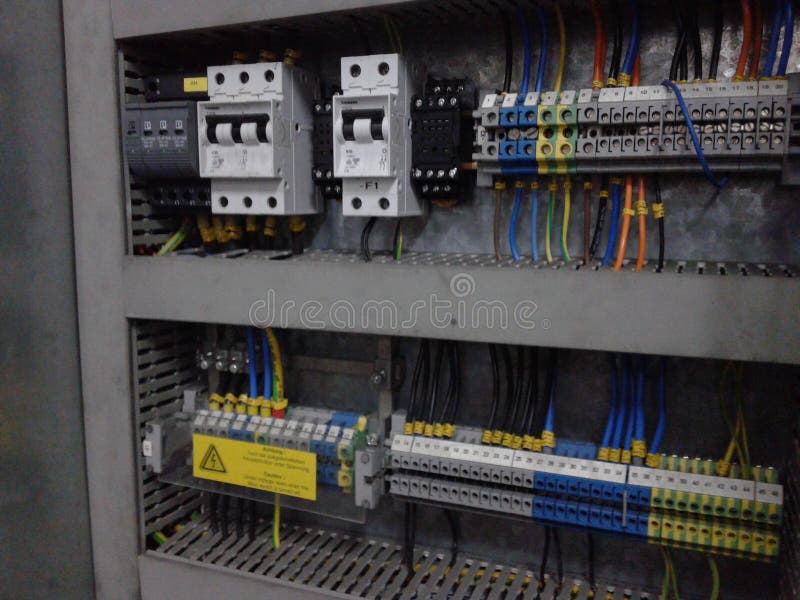Electrical Panel Interior stock photo. Image of panel - 76646808