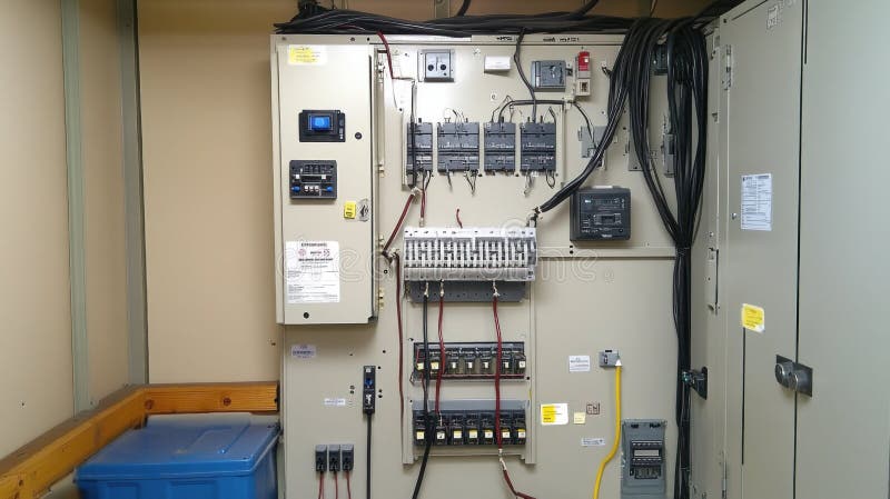 Electrical Panel Generating Sparks and Fire during Short Circuit Event ...