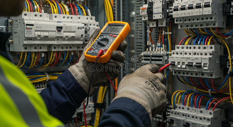 Electrical Panel Testing: Safety First! Multimeter Inspection, Circuit ...