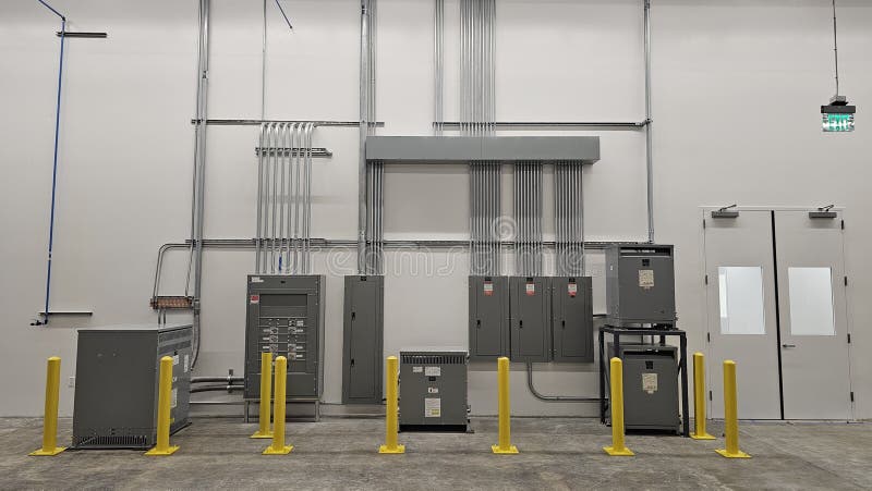 Electrical Panels, Service Disconnects and Transformers and Conduit in ...