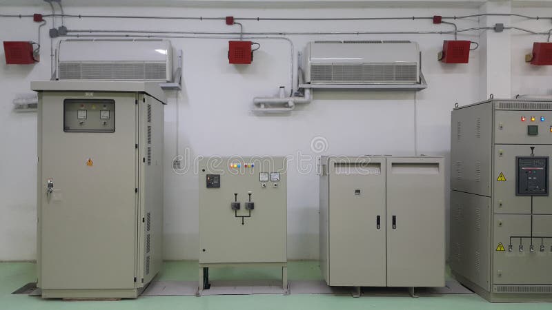 Electrical Part and Accessories in the Control Cabinet , Control and ...