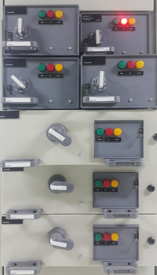 Electrical Part and Accessories in the Control Cabinet , Control and ...