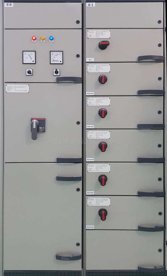 Electrical Part and Accessories in the Control Cabinet , Control and ...
