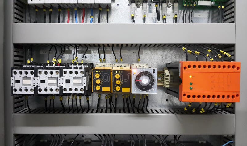 Electrical Part and Accessories in the Control Cabinet , Control and ...