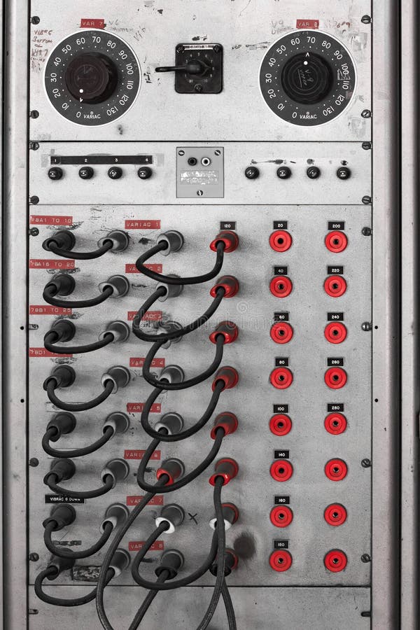 Vintage Electrical Laboratory Stock Image - Image of knowledge ...