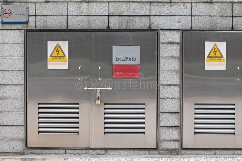 Electrical Pillar Box stock image. Image of hong, utility - 161684197