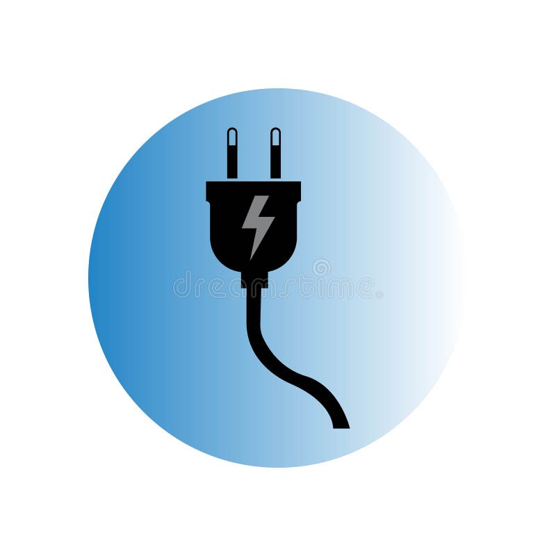 Electrical plug stock vector. Illustration of gadget - 157444403