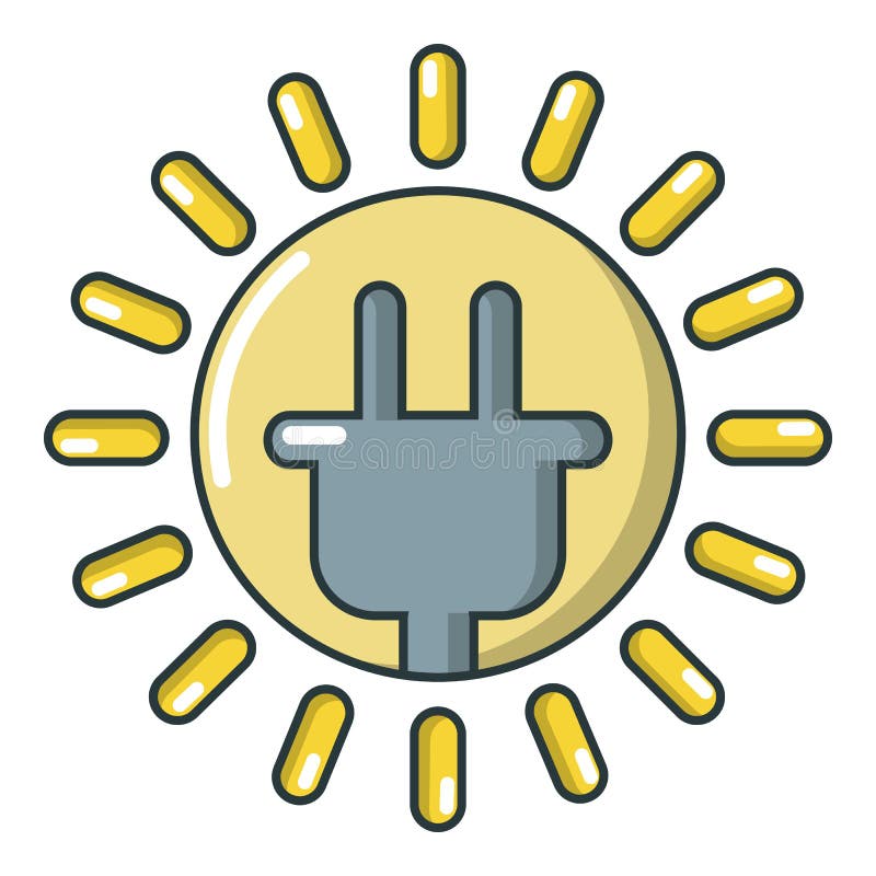 Unplugged Electrical Plug Icon, Simple Style Stock Vector ...