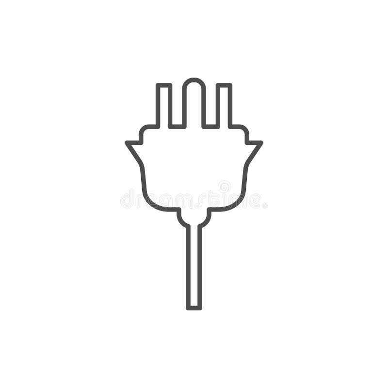Electrical Plug Icon. Element of Web for Mobile Concept and Web Apps ...