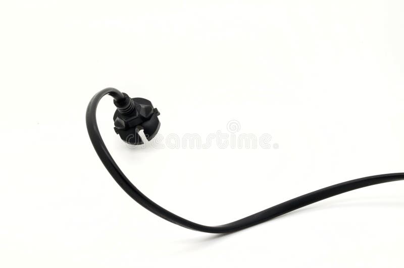 Man Unplugged Plug from the Power Board Stock Photo - Image of green ...