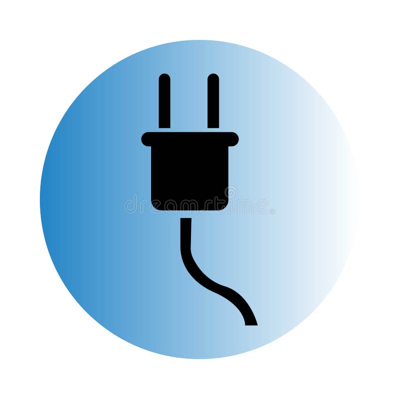 Electrical Plug Logo Template Vector Icon Illustration Design Stock ...