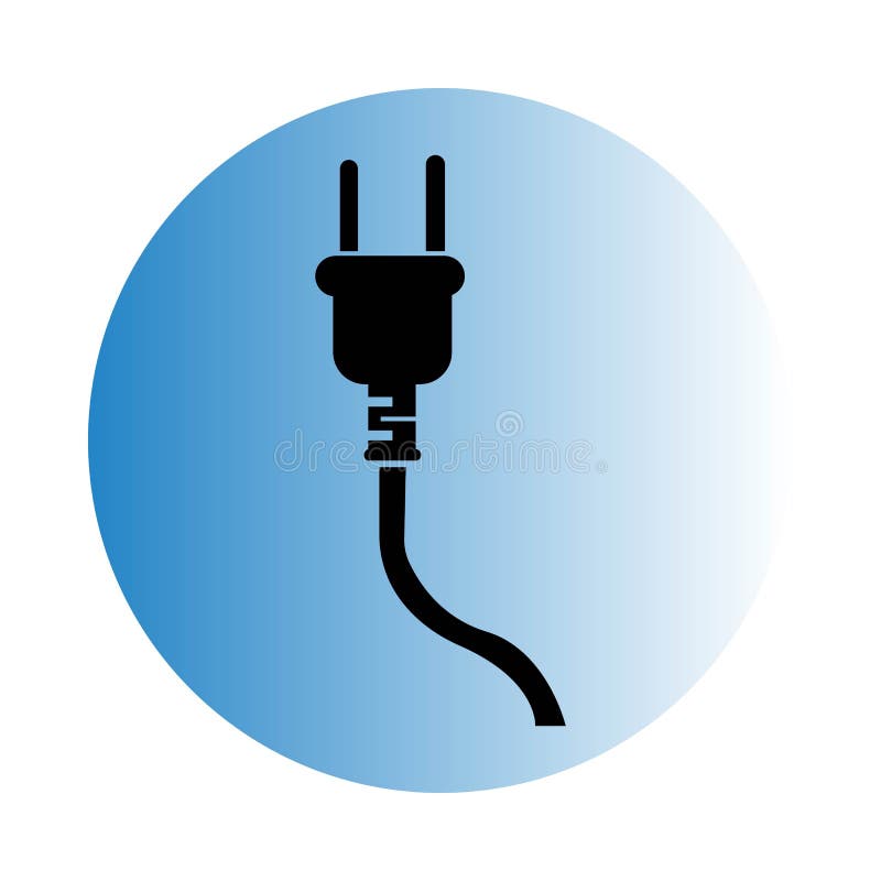 Electrical Plug Logo Template Vector Icon Illustration Design Stock ...