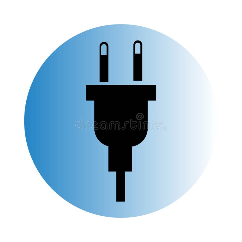 Electrical Plug Logo Template Vector Icon Illustration Design Stock ...