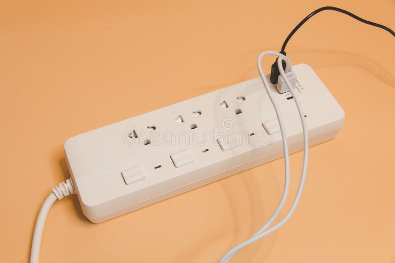 Electrical Plug in Outlet Socket at Home, Electrical Plug in Outlet ...