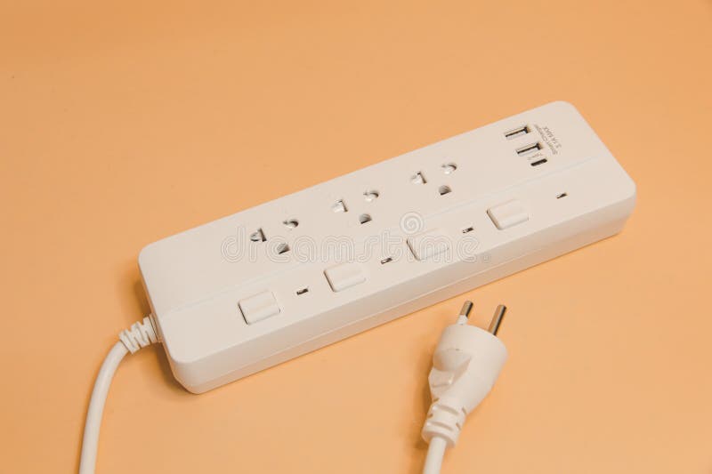 Electrical Plug in Outlet Socket at Home, Electrical Plug in Outlet ...