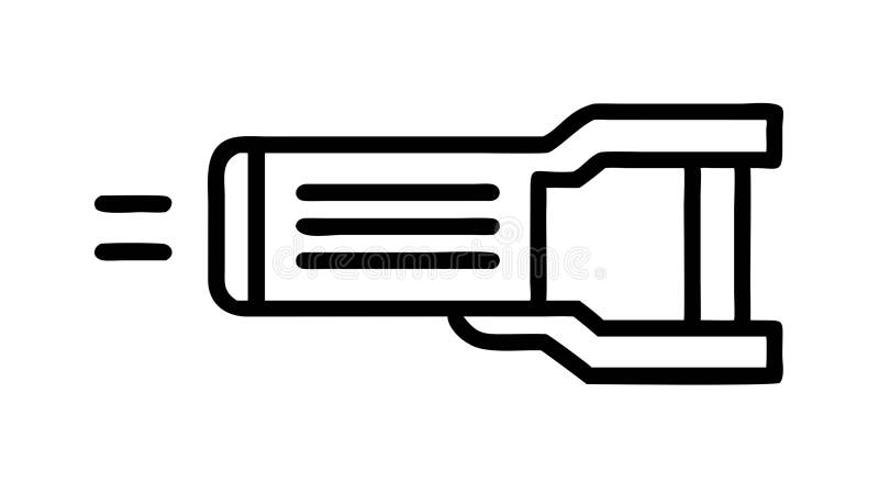 Electrical Plug or Socket Outline Icon for Connection, Vector Design ...
