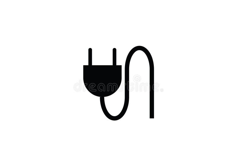 Electrical Plug Symbol Power Socket Illustration Stock Vector ...