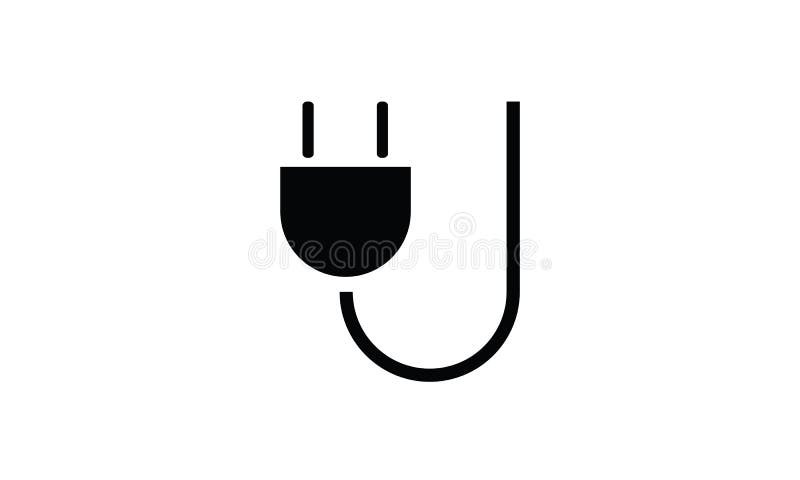 Electrical Plug Symbol Power Socket Illustration Stock Vector ...