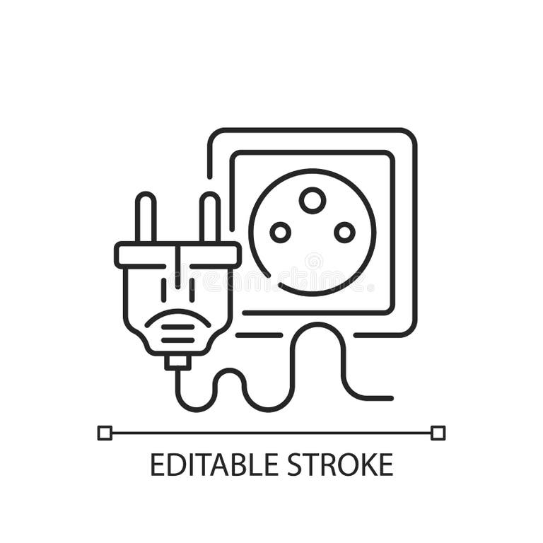 Unplug Appliance Stock Illustrations – 432 Unplug Appliance Stock ...