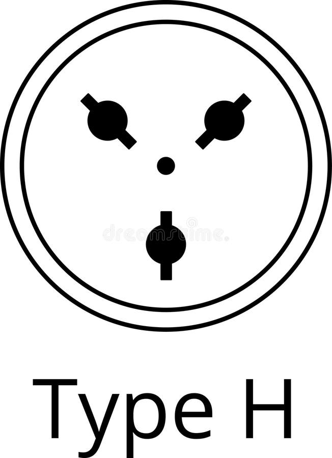 Types of Electrical Outlets and Plugs Stock Vector - Illustration of ...